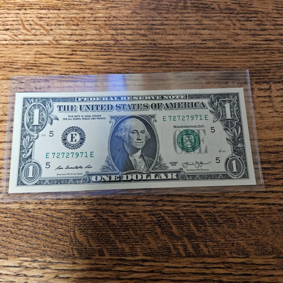 2013 $1 FED RES Note | EstateSales.org