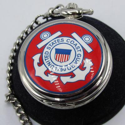 Retro United States Coast Guard 1790 Commemorative Pocket Watch ...