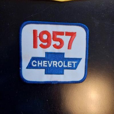 3 CLOTH '57 CHEVY PATCHES | EstateSales.org