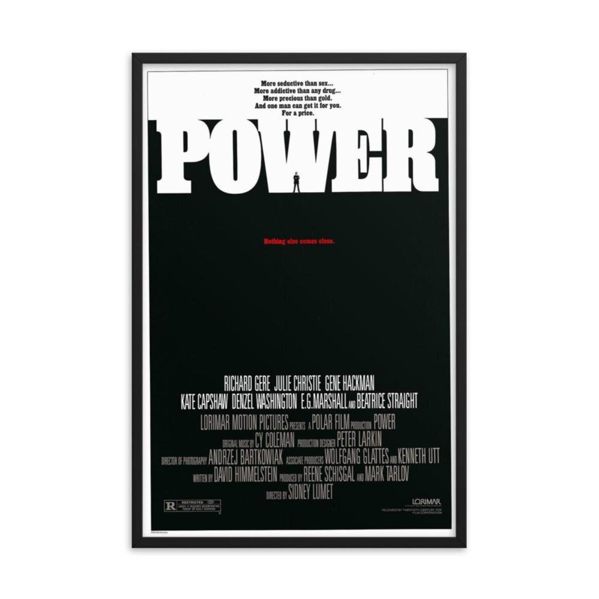 Power 1985 REPRINT poster | EstateSales.org