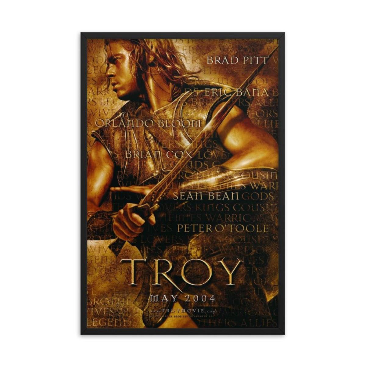 Troy 2004 REPRINT poster | EstateSales.org
