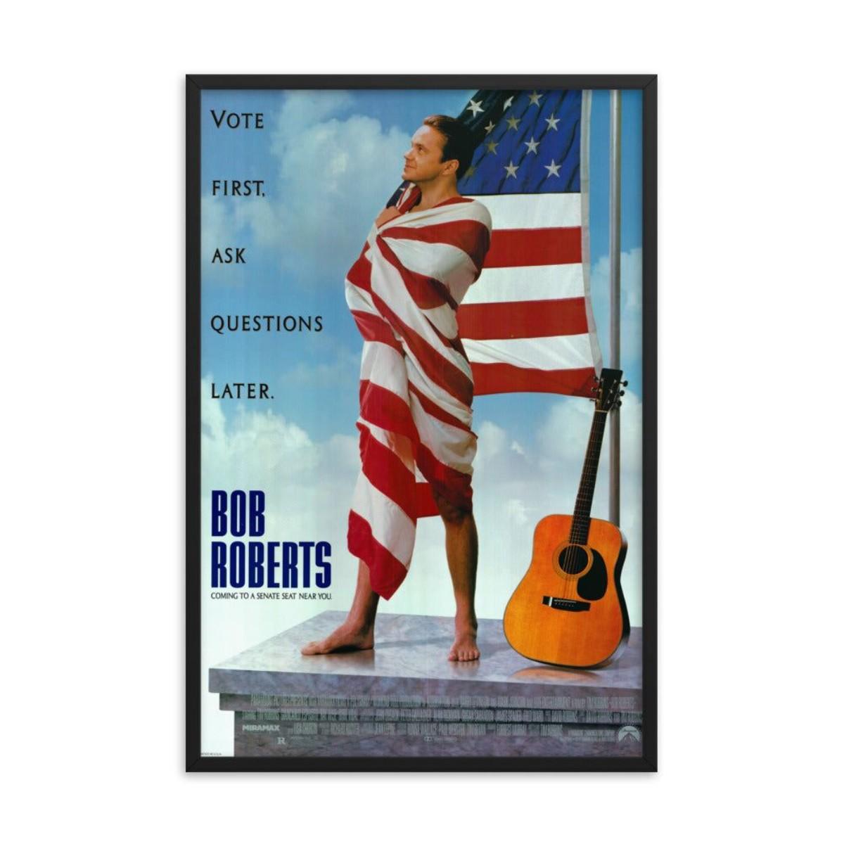 Bob Roberts 1992 REPRINT poster | EstateSales.org