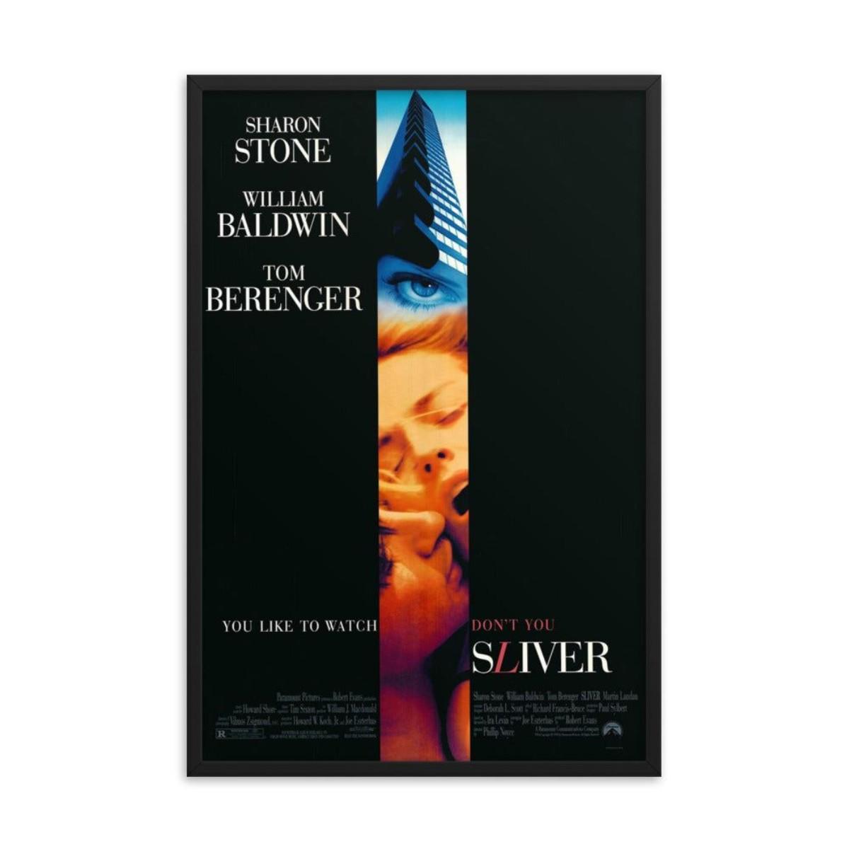 Sliver 1993 REPRINT poster | EstateSales.org
