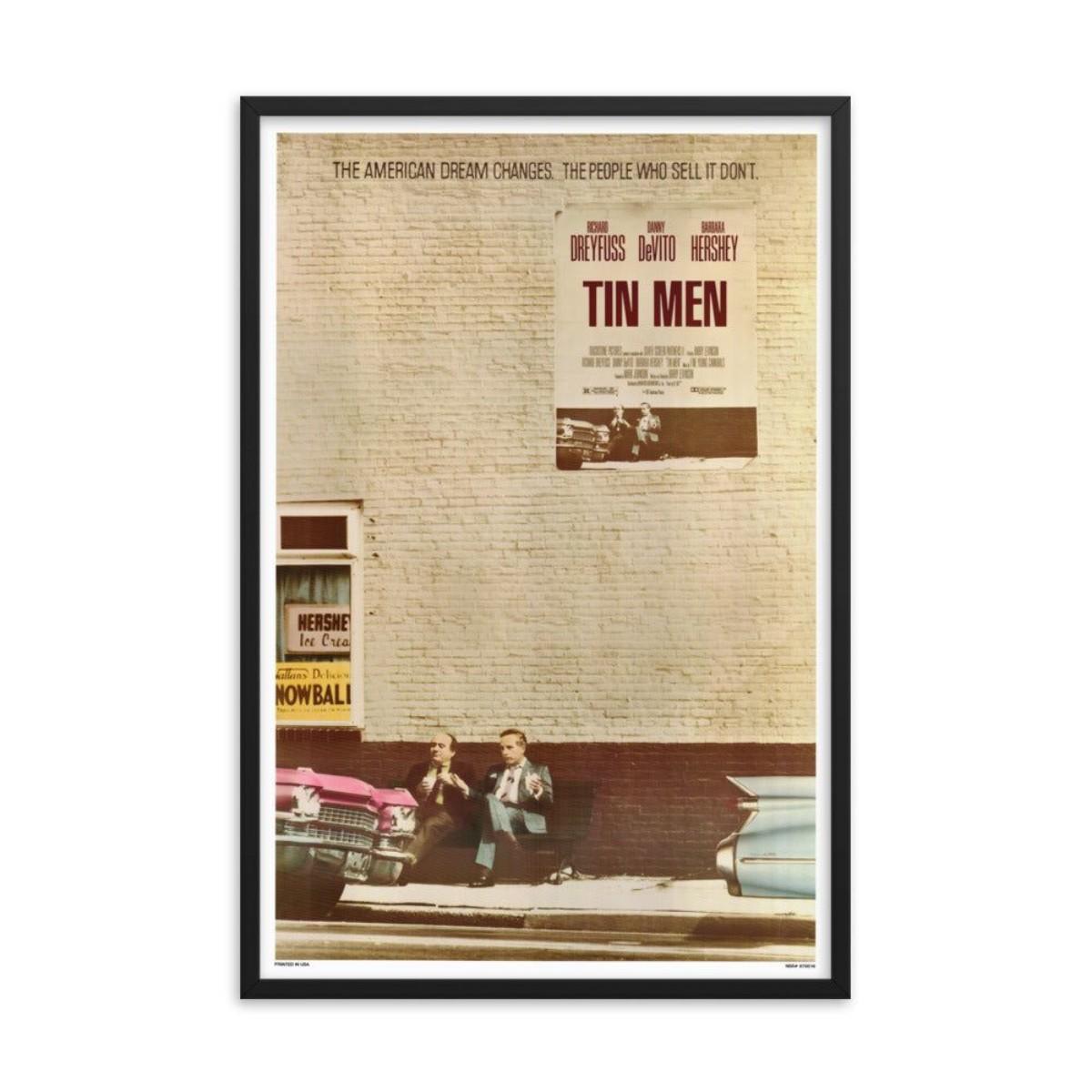 Tin Men 1987 REPRINT poster | EstateSales.org