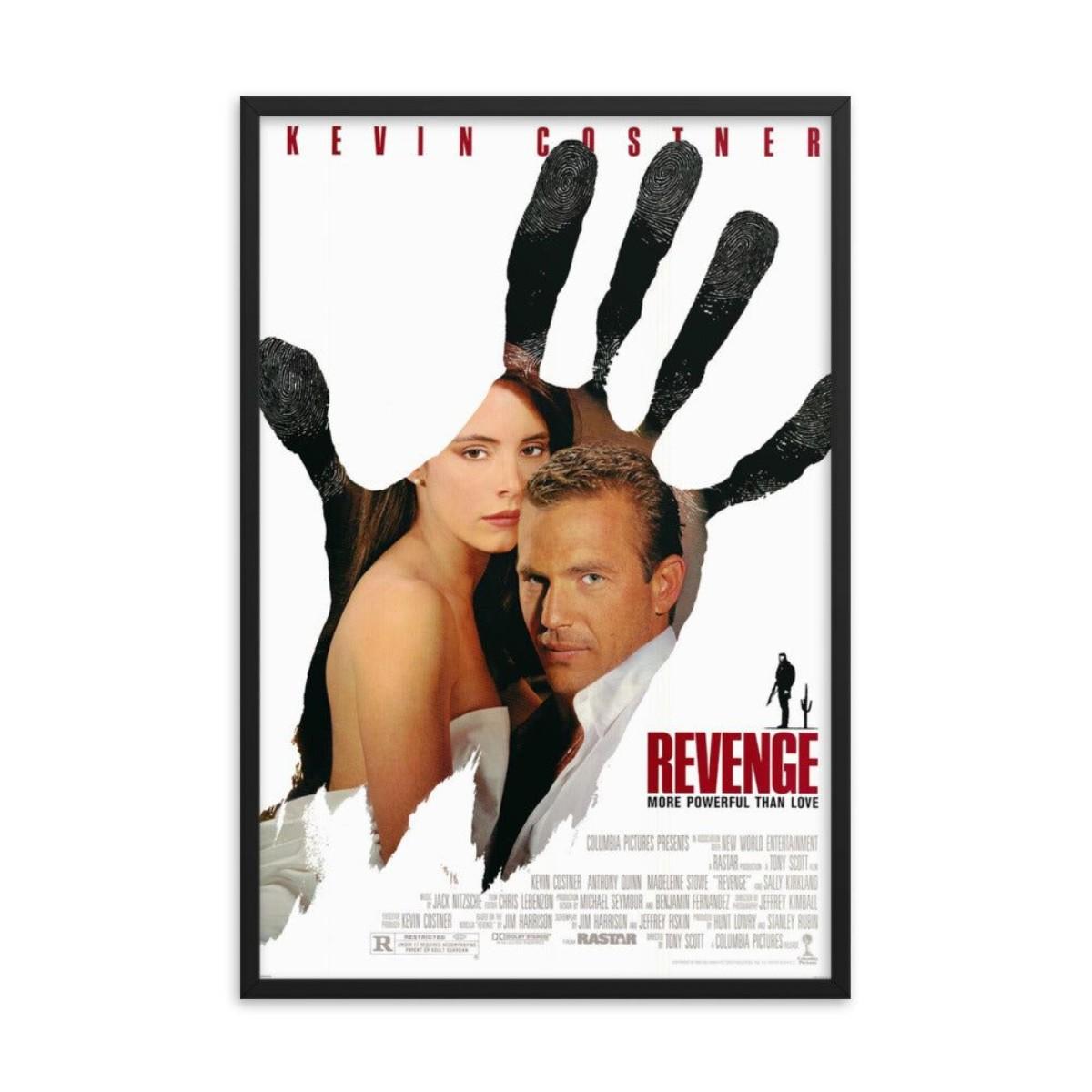 Revenge 1990 REPRINT poster | EstateSales.org