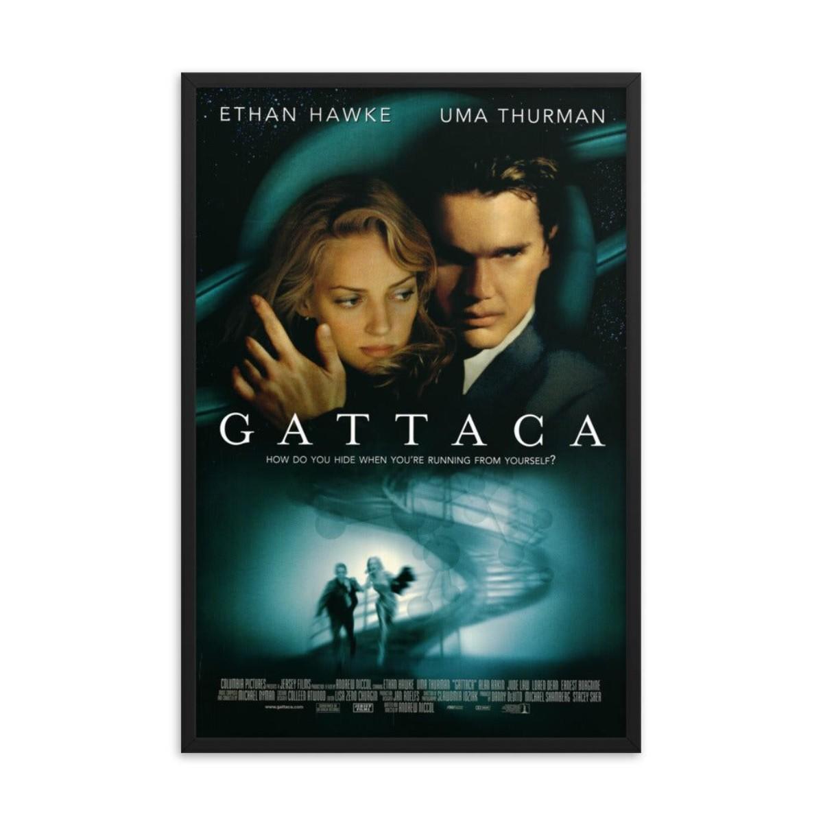 Gattaca 1997 REPRINT poster | EstateSales.org