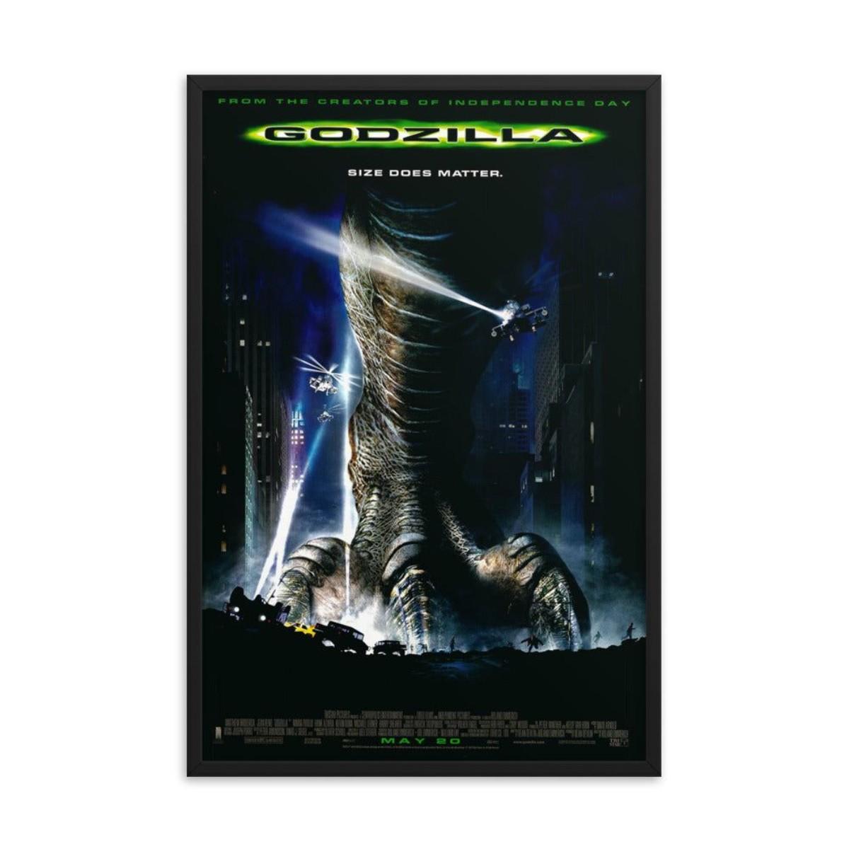 Godzilla 1998 REPRINT poster | EstateSales.org