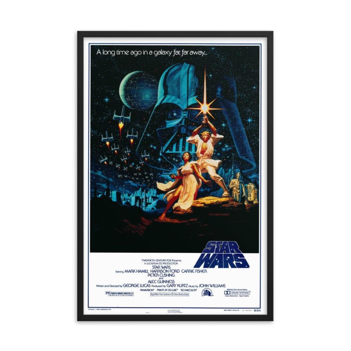 Star Wars 1992 REPRINT poster | EstateSales.org