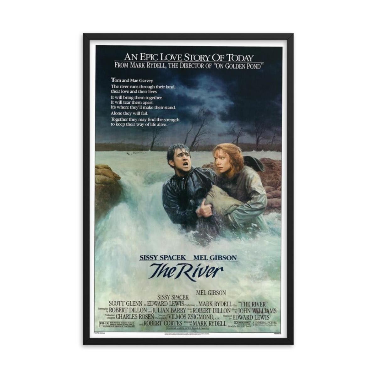 The River 1984 REPRINT poster | EstateSales.org