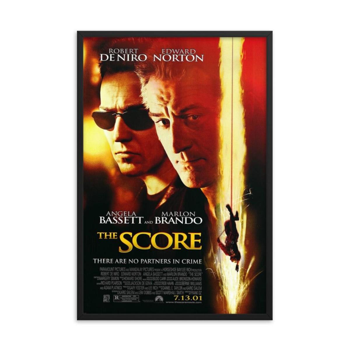 The Score 2001 REPRINT poster | EstateSales.org