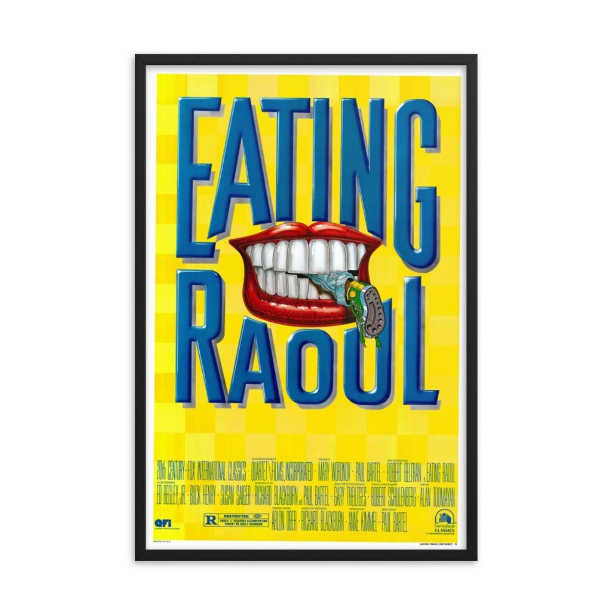 Eating Raoul 1982 REPRINT poster | EstateSales.org
