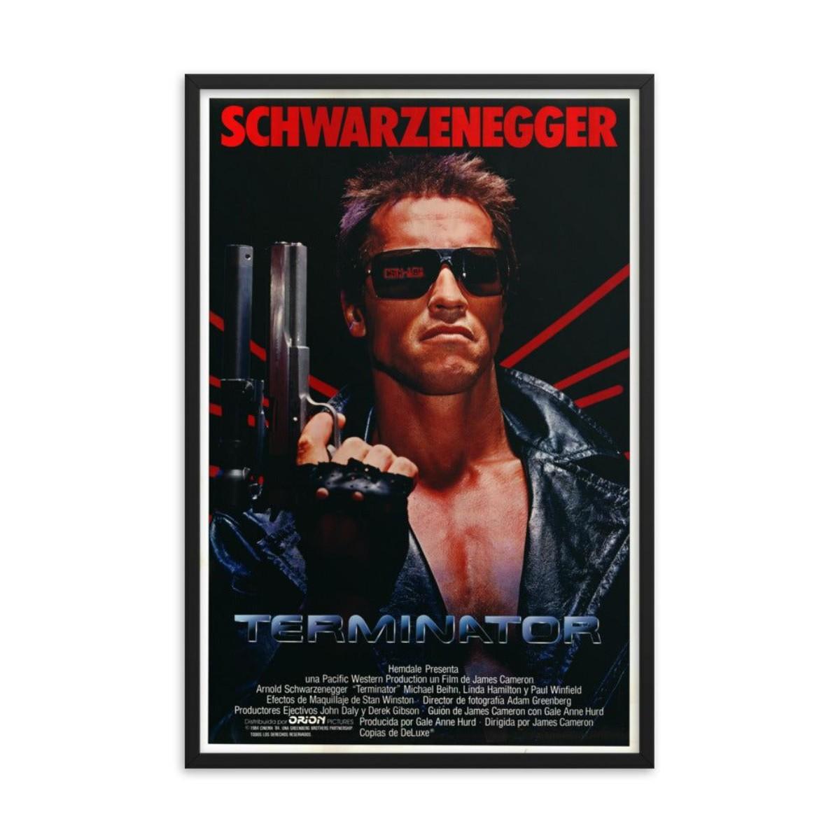 The Terminator 1984 REPRINT poster | EstateSales.org