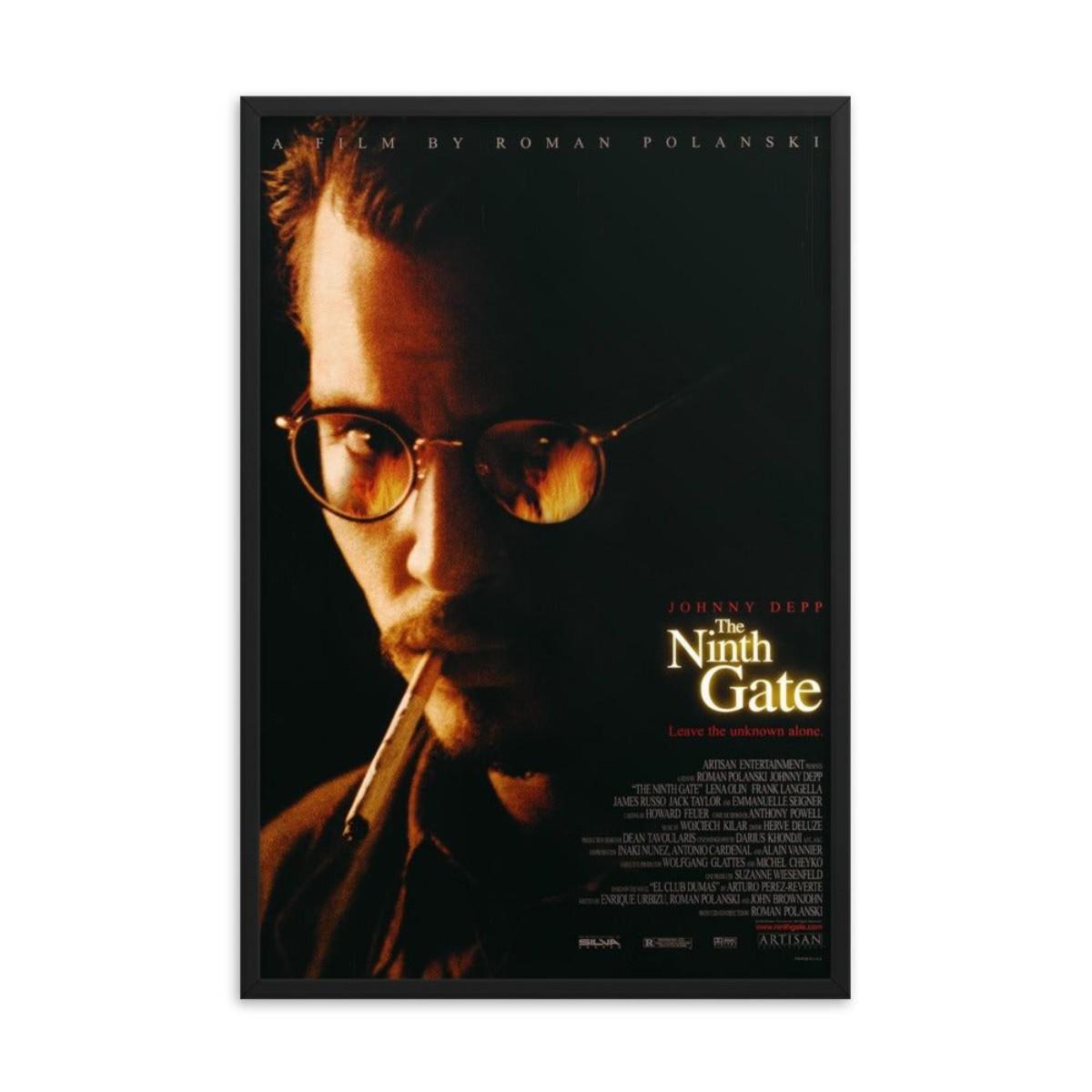 The Ninth Gate 2000 REPRINT poster | EstateSales.org