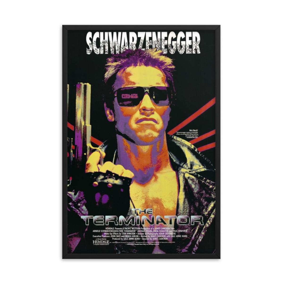 The Terminator 1991 REPRINT poster | EstateSales.org