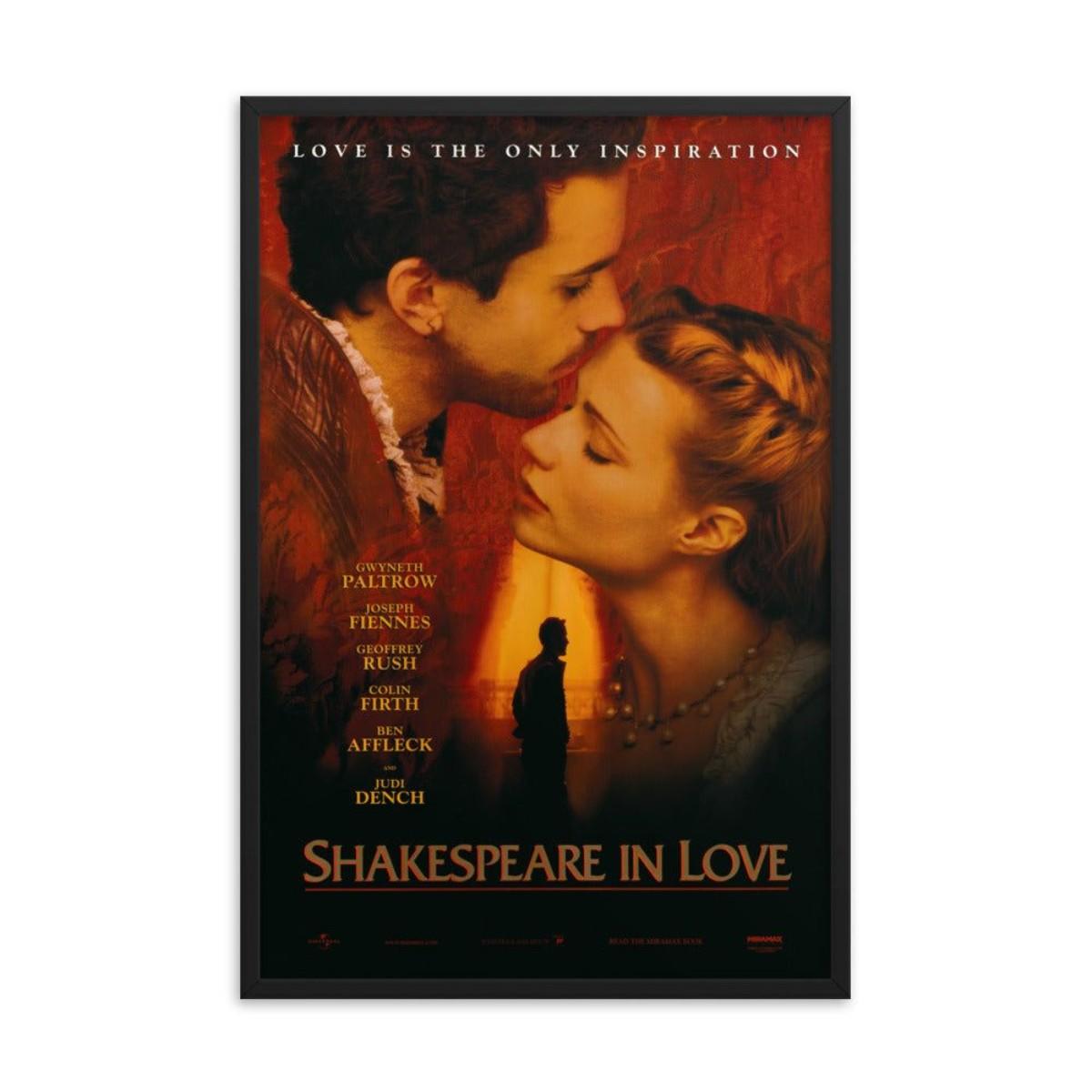 Shakespeare in Love 1998 REPRINT poster | EstateSales.org