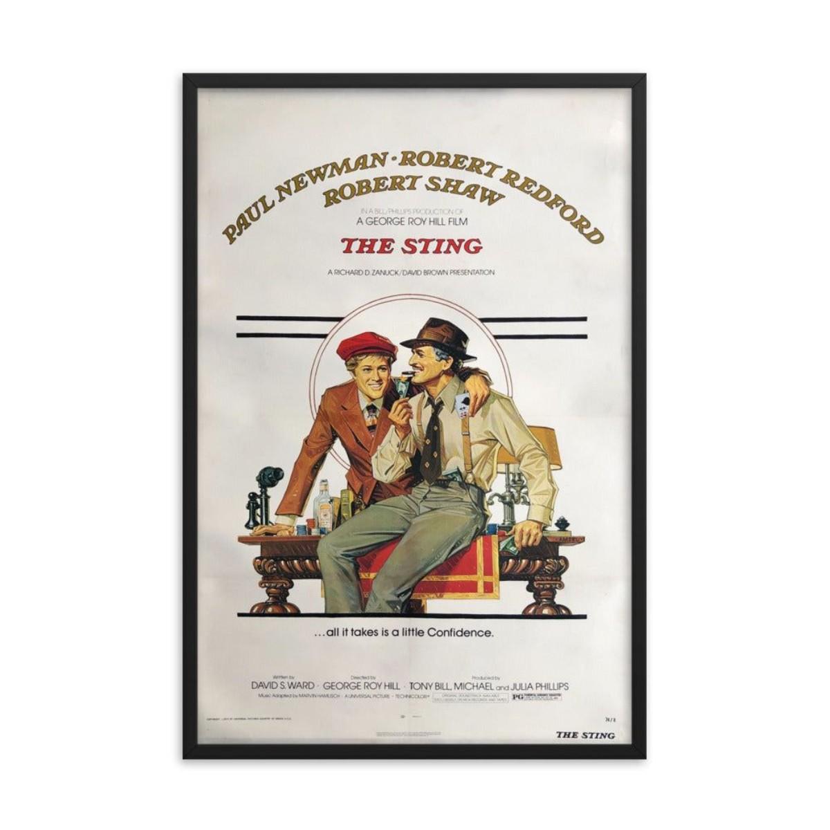 Sting 1974 REPRINT linen backed poster | EstateSales.org
