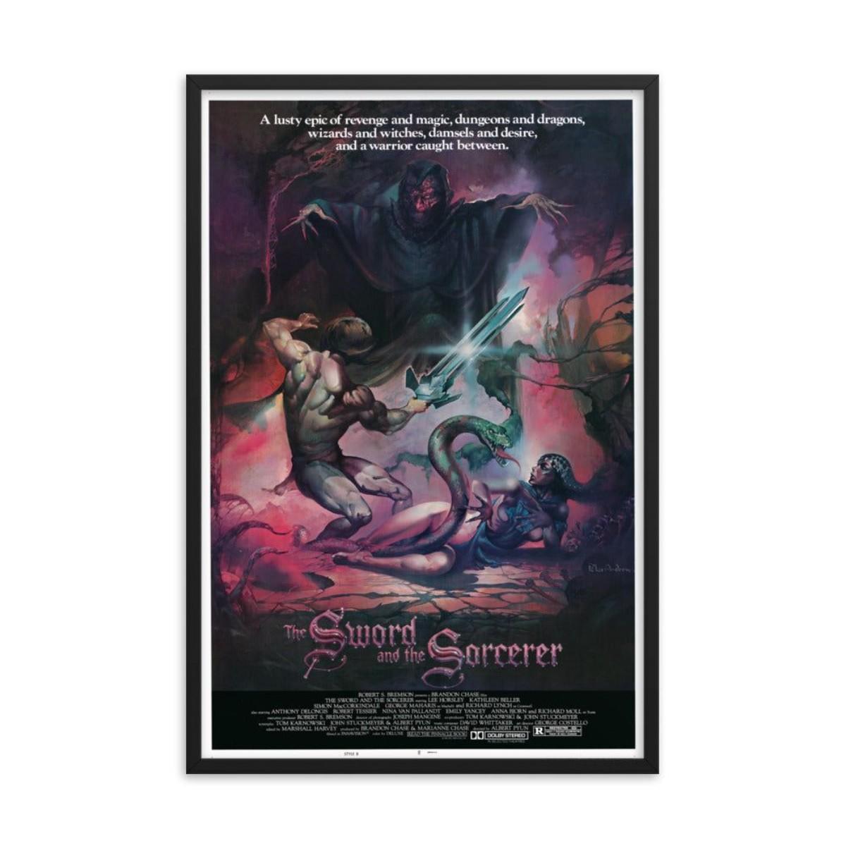 The Sword and the Sorcerer 1982 REPRINT poster | EstateSales.org