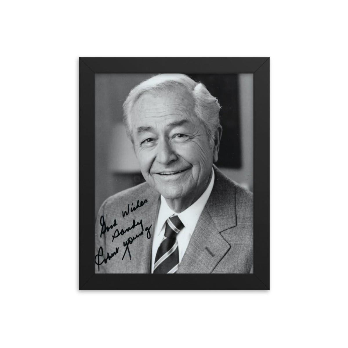 Robert Young signed photo REPRINT Framed Reprint | EstateSales.org