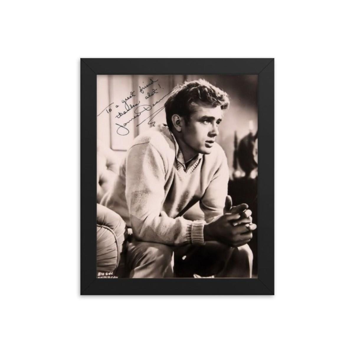 James Dean signed still photo Framed Reprint | EstateSales.org