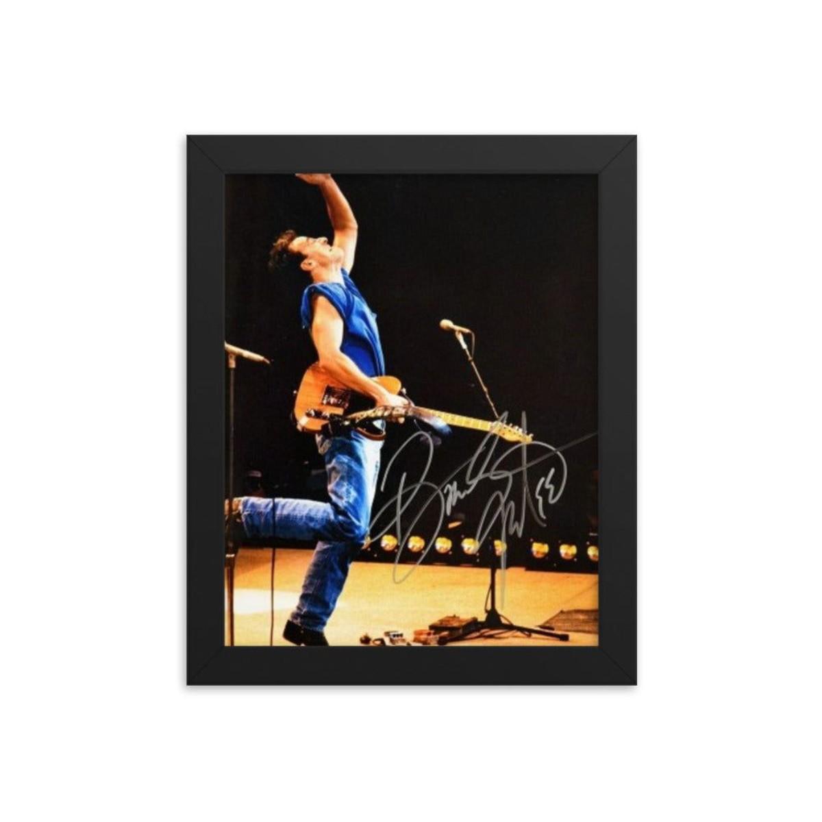 Bruce Springsteen signed promo photo REPRINT | EstateSales.org