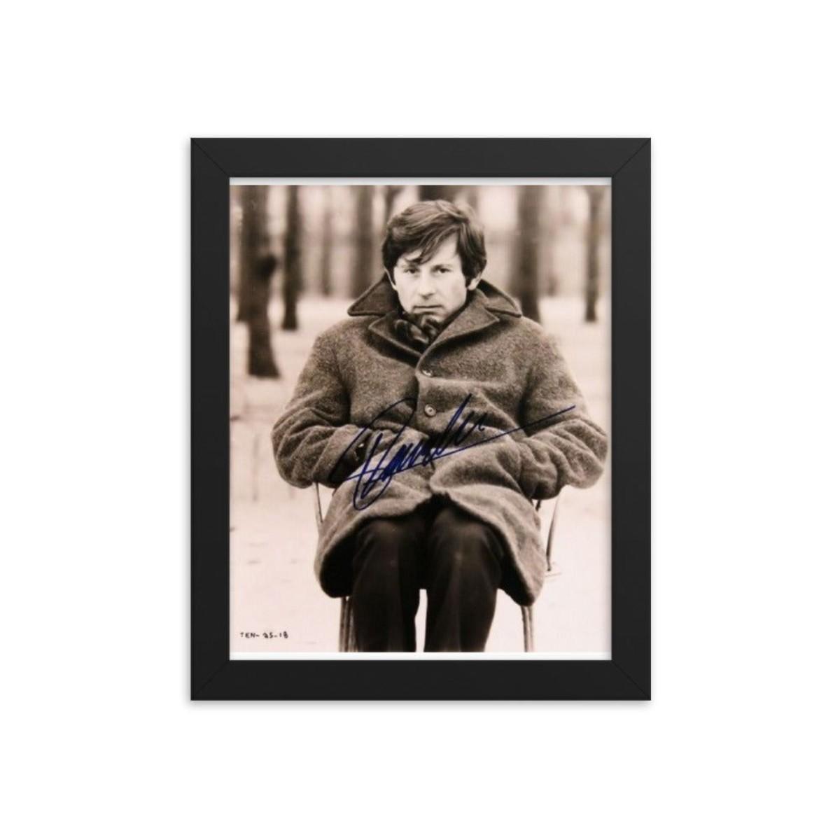 Roman Polanski signed portrait photo REPRINT | EstateSales.org