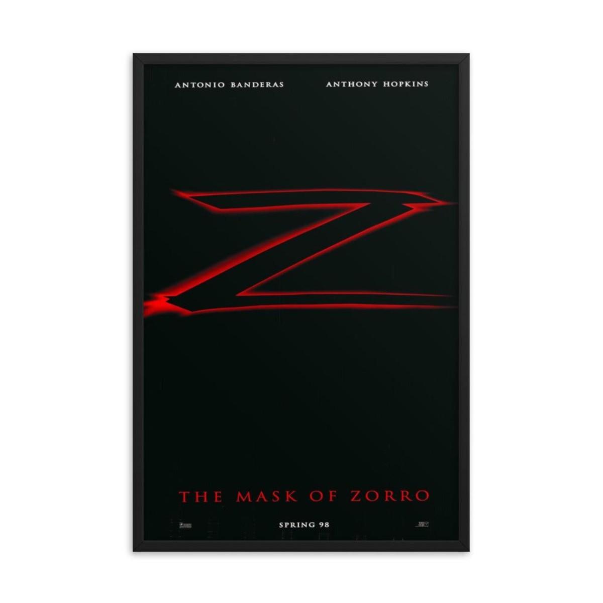 The Mask of Zorro 1998 REPRINT poster | EstateSales.org