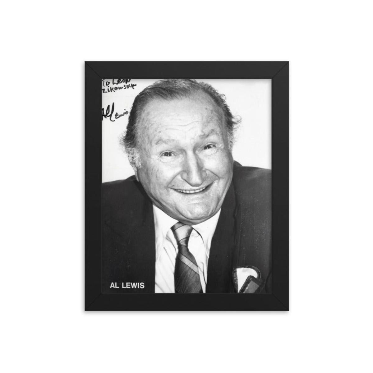 The Munsters Al Lewis signed photo REPRINT | EstateSales.org