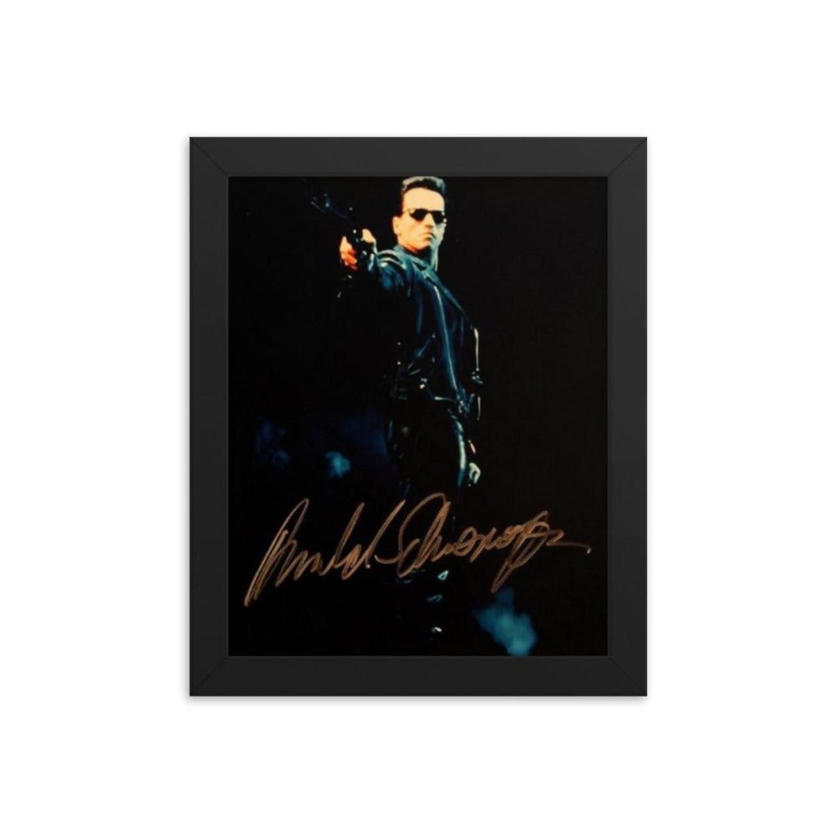 Arnold Schwarzenegger signed Terminator REPRINT | EstateSales.org