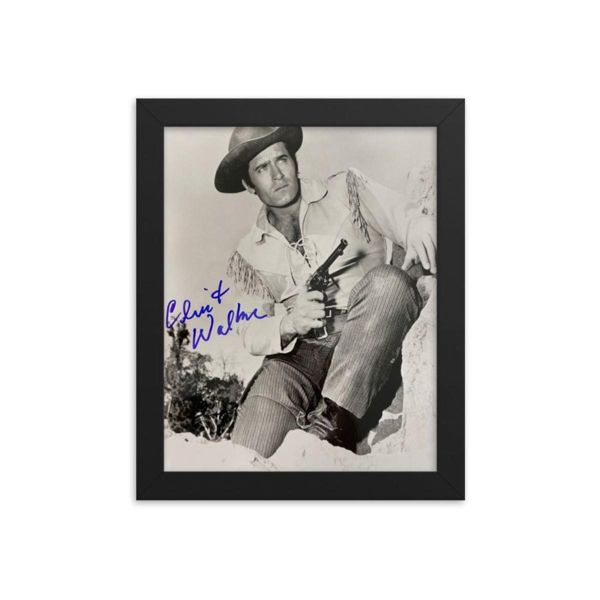 Clint Walker signed photo REPRINT | EstateSales.org