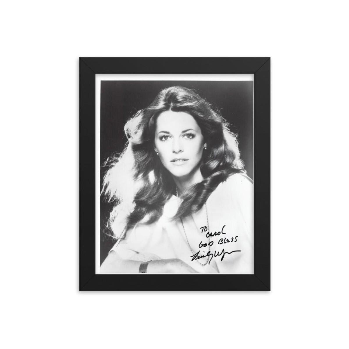 Lindsay Wagner signed photo REPRINT | EstateSales.org