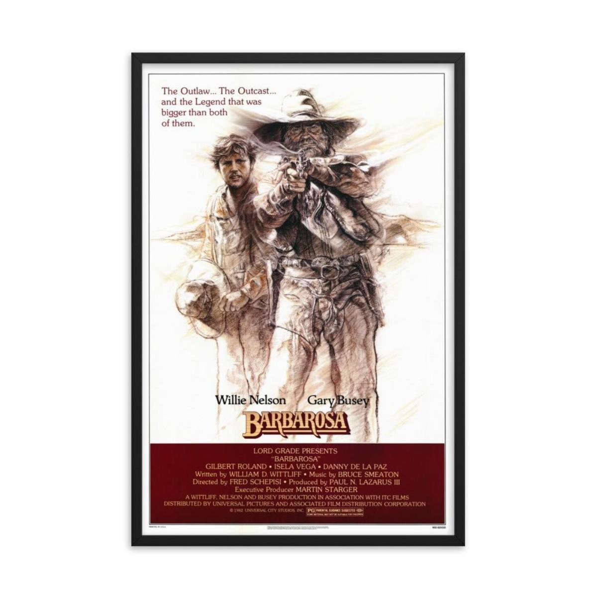 Barbarosa 1982 REPRINT poster REPRINT | EstateSales.org