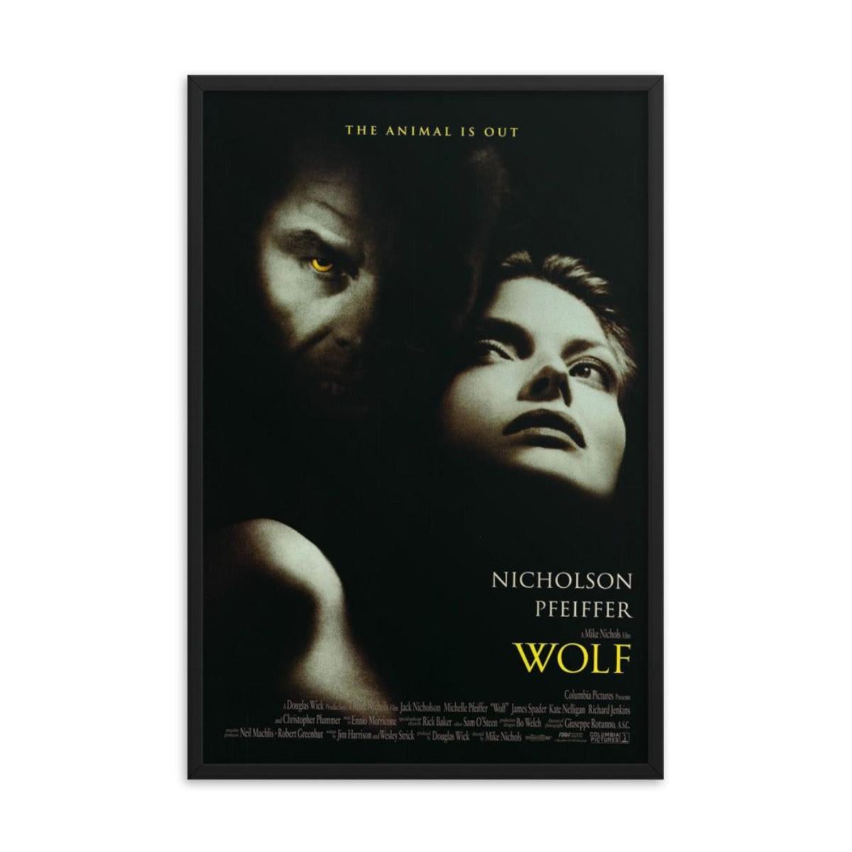 Wolf 1994 REPRINT movie poster REPRINT | EstateSales.org