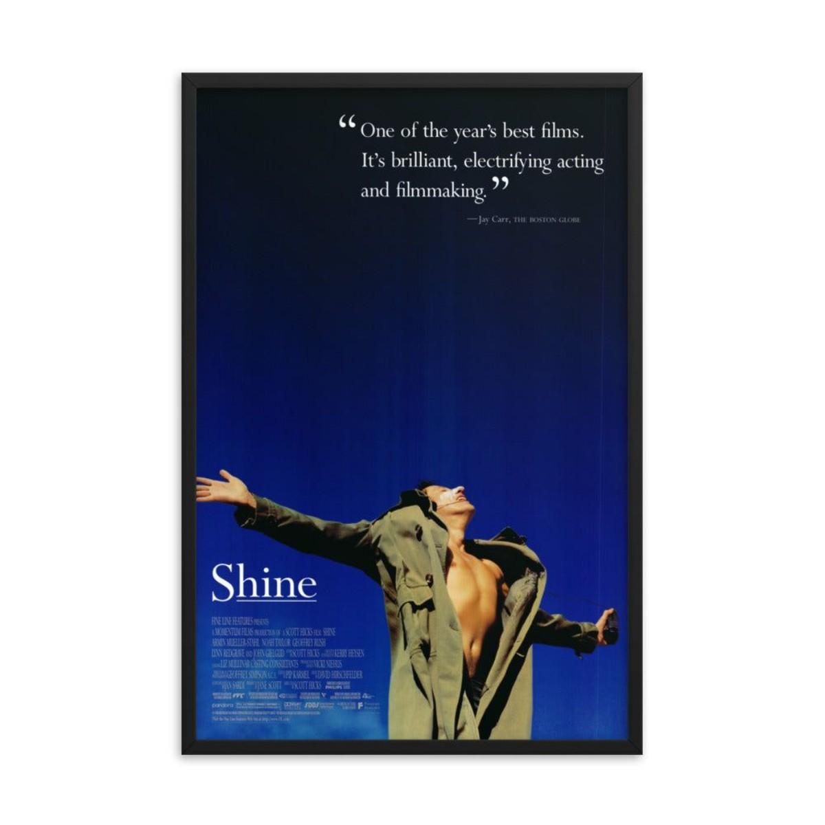 Shine 1996 REPRINT movie poster REPRINT | EstateSales.org