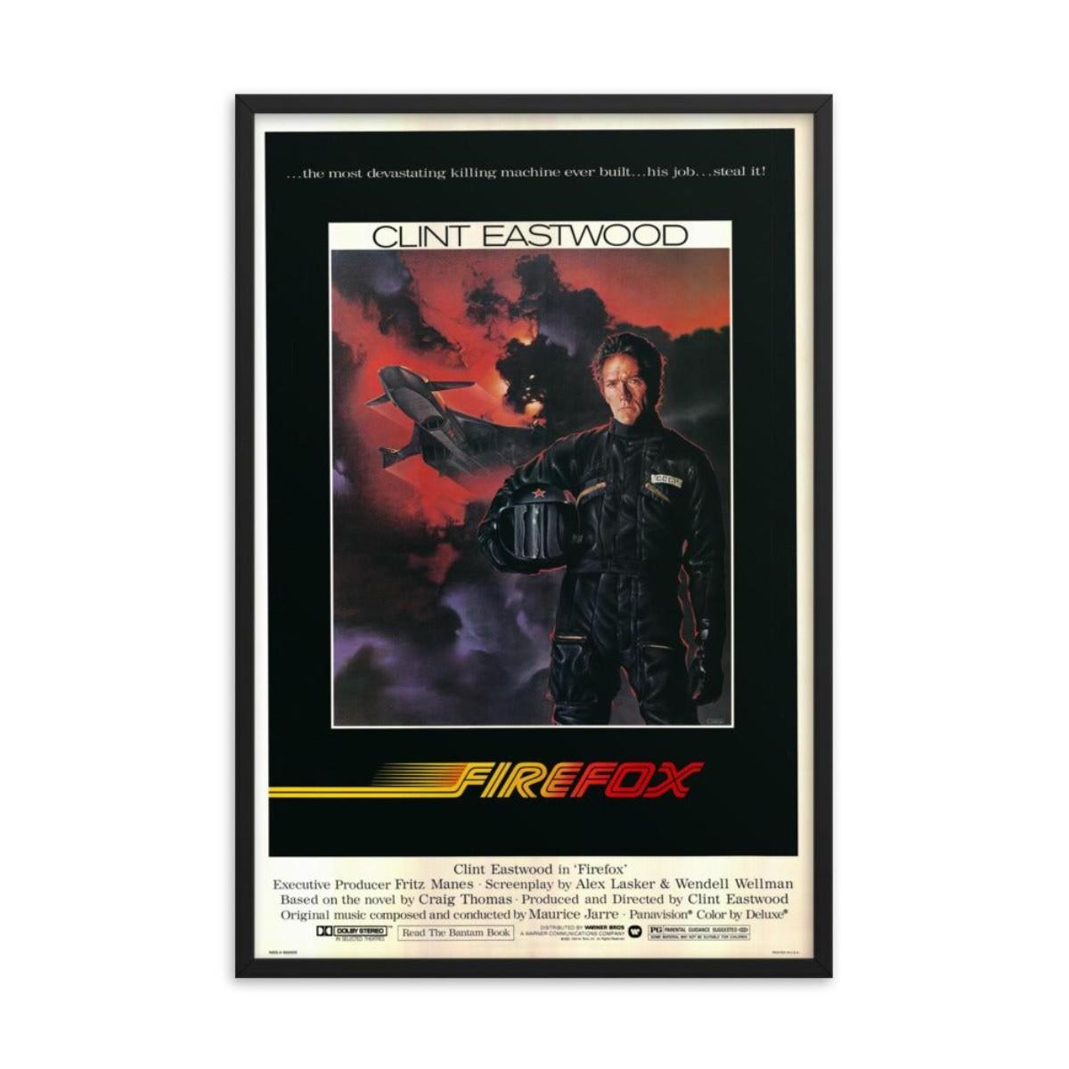 Firefox 1982 REPRINT movie poster REPRINT | EstateSales.org