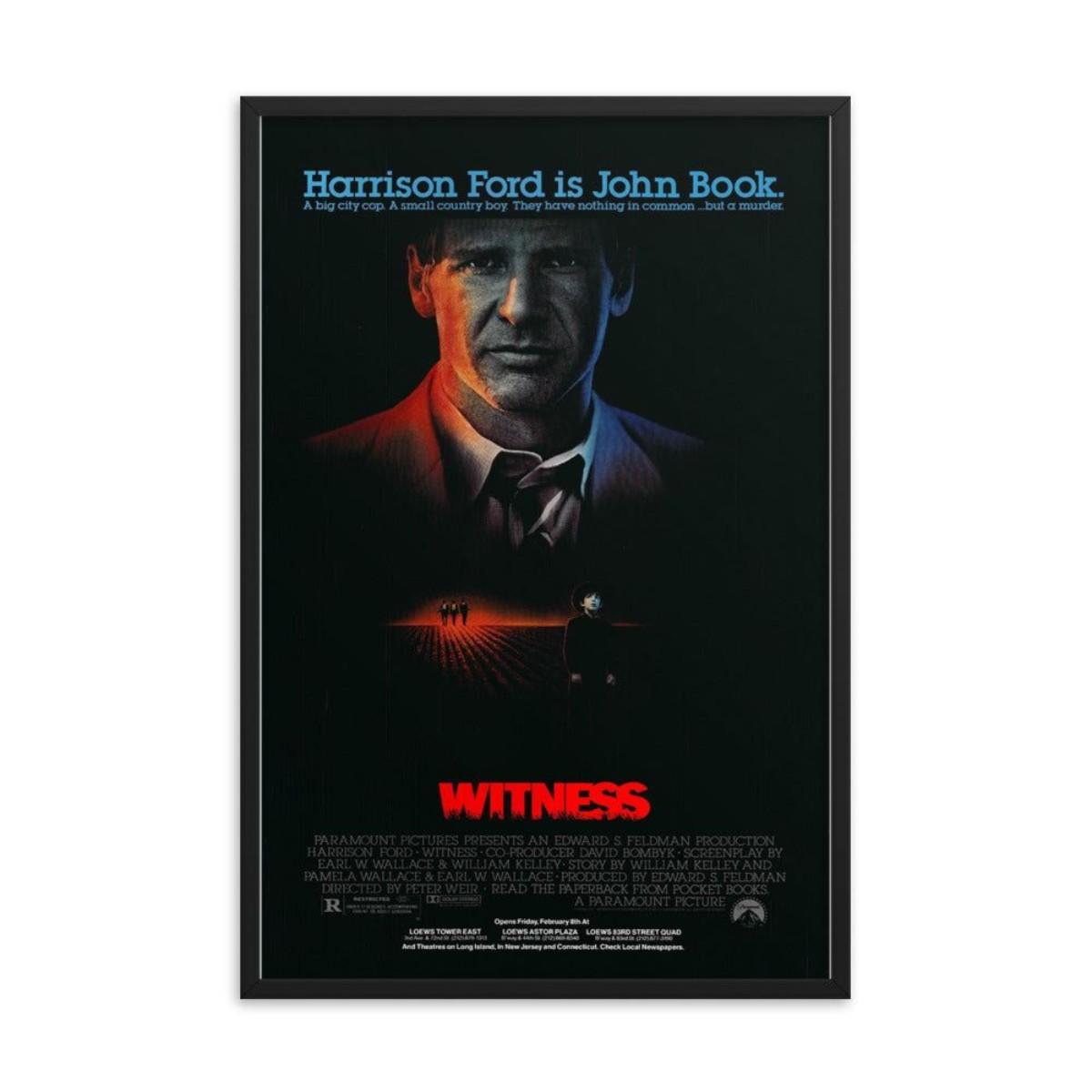 Witness 1985 REPRINT movie poster REPRINT | EstateSales.org