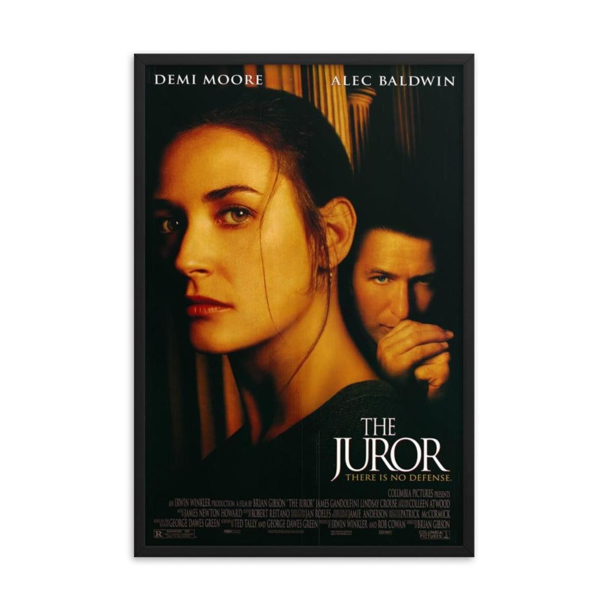 The Juror 1996 REPRINT movie poster REPRINT | EstateSales.org