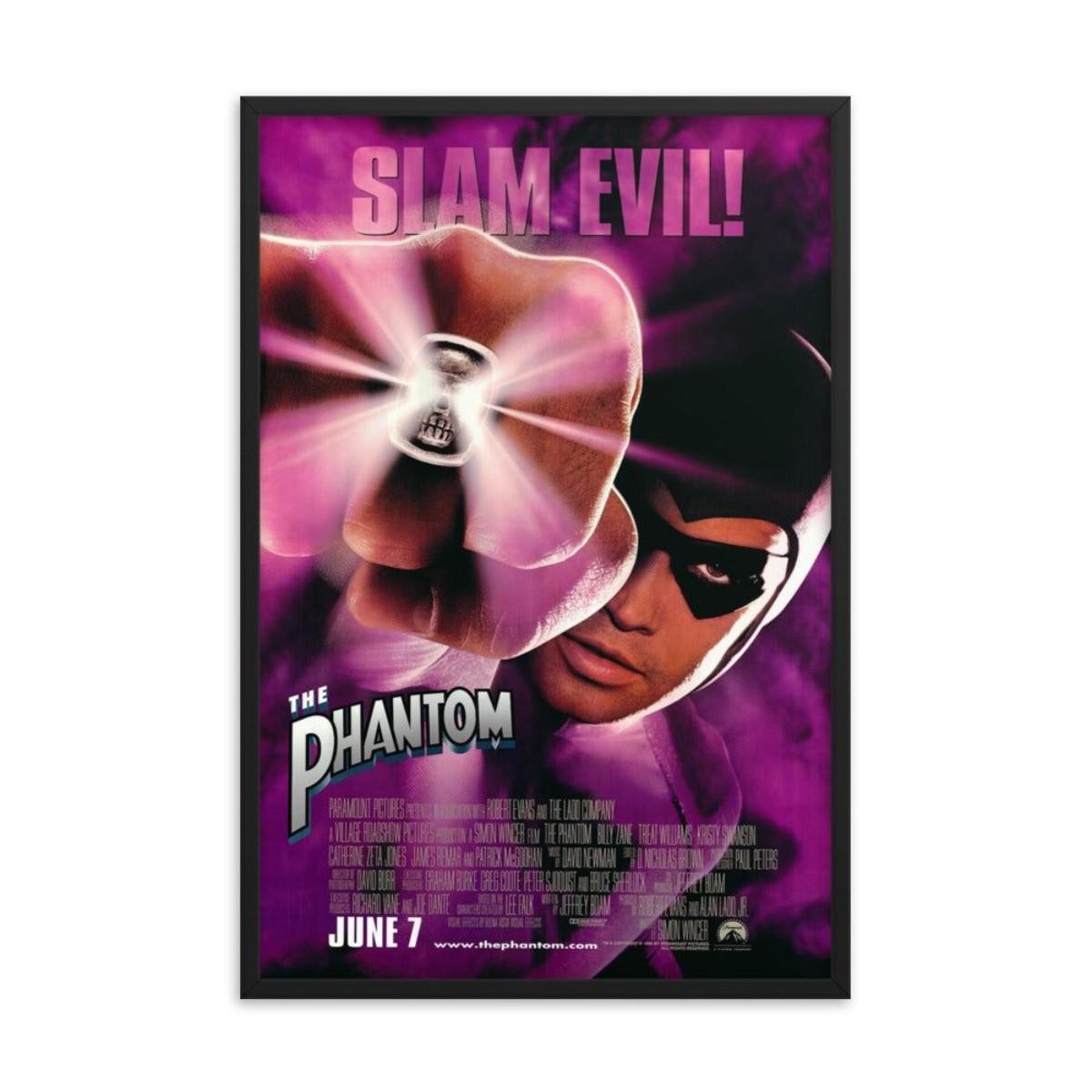 The Phantom 1996 REPRINT movie poster REPRINT | EstateSales.org