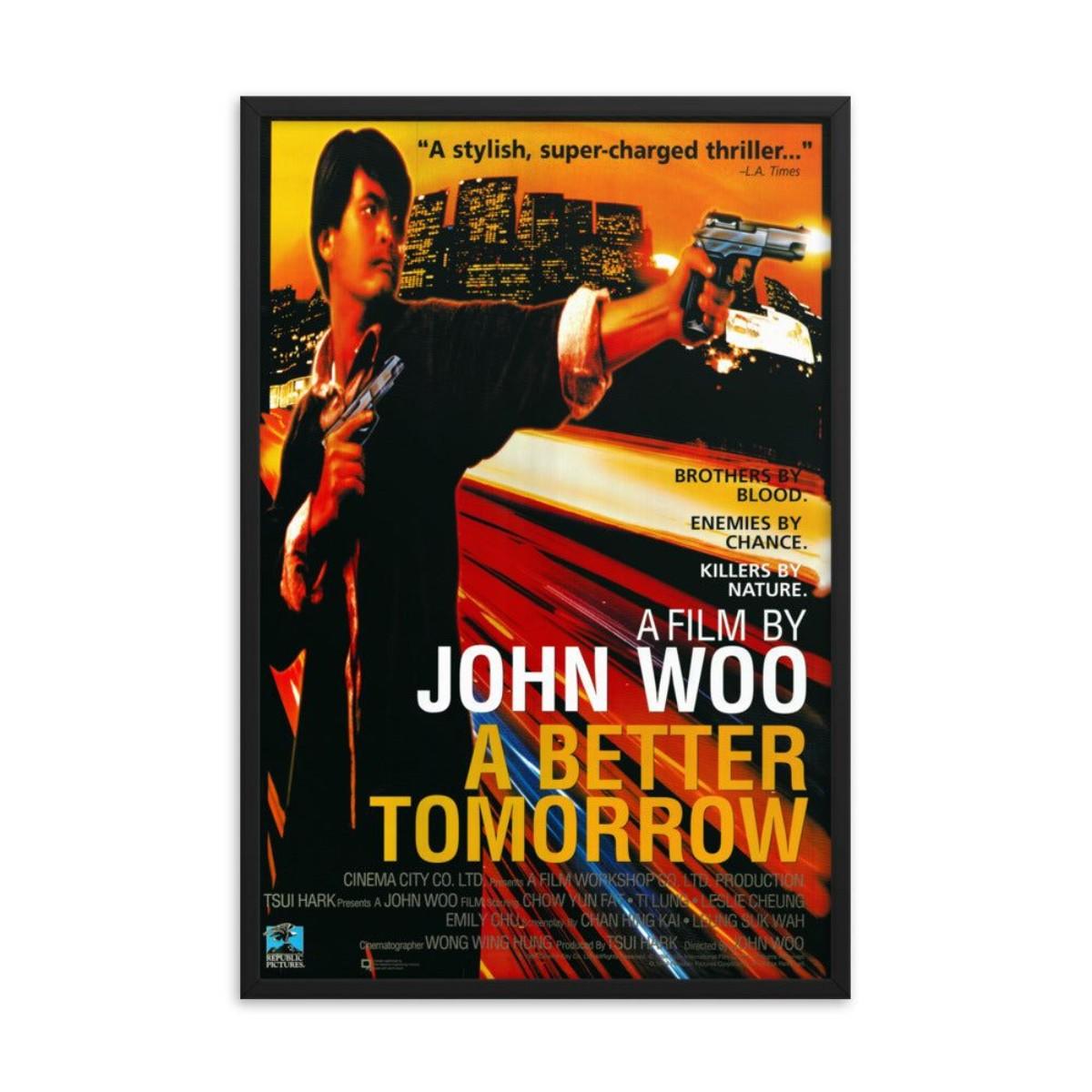 A Better Tomorrow 1986 REPRINT poster REPRINT | EstateSales.org