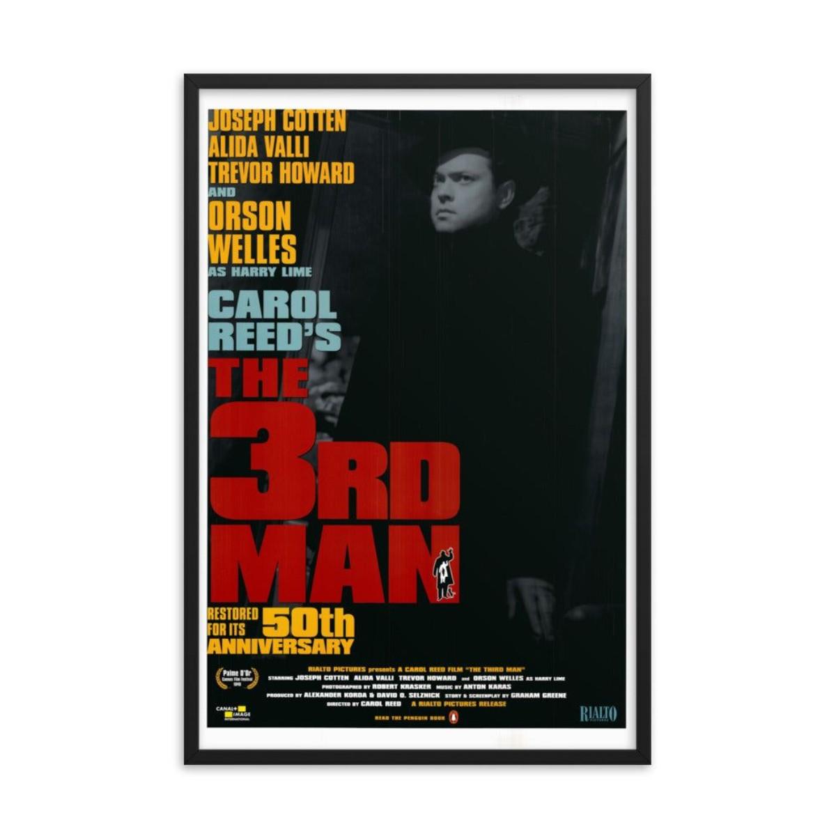 The Third Man 1999R 50th Anniv. Poster REPRINT | EstateSales.org