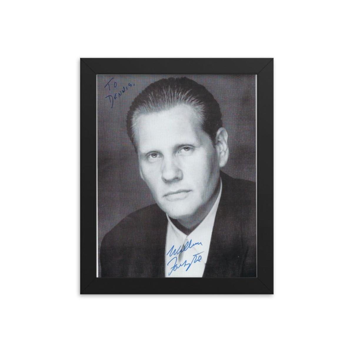 William Forsythe signed photo Framed Reprint | EstateSales.org