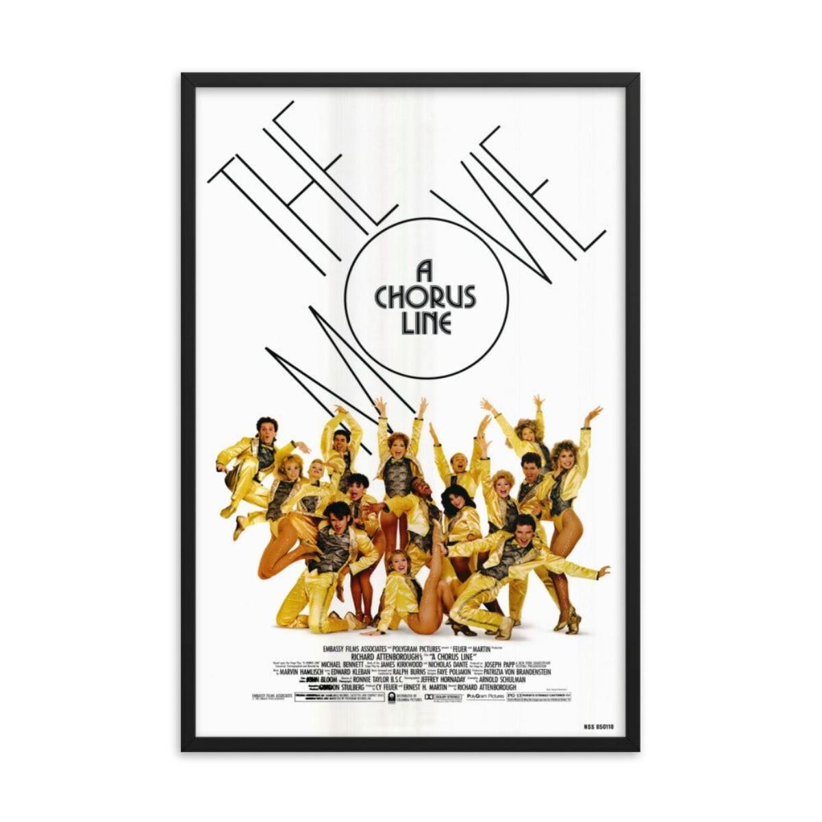 A Chorus Line 1985 REPRINT movie poster REPRINT | EstateSales.org