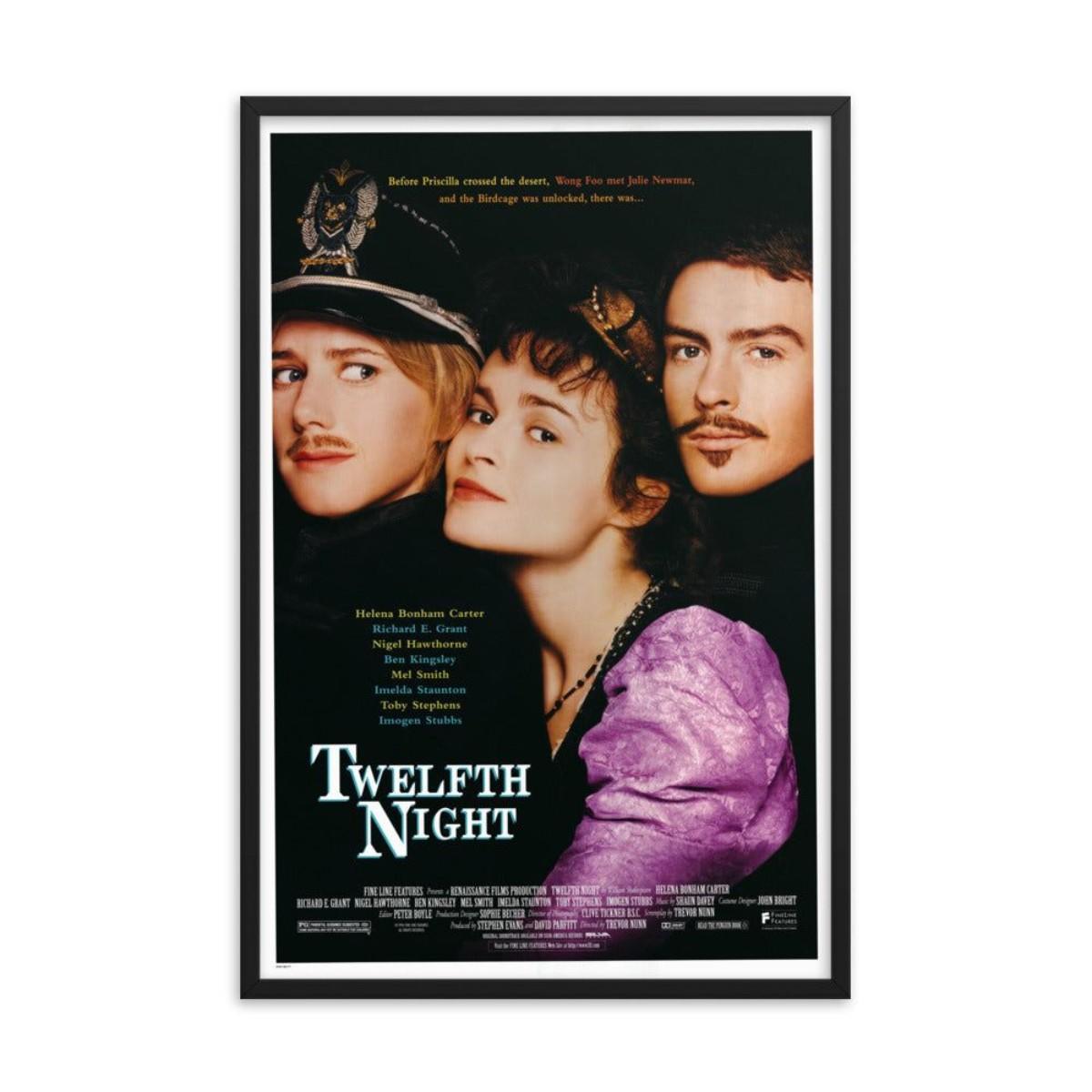 Twelfth Night 1996 REPRINT movie poster REPRINT | EstateSales.org