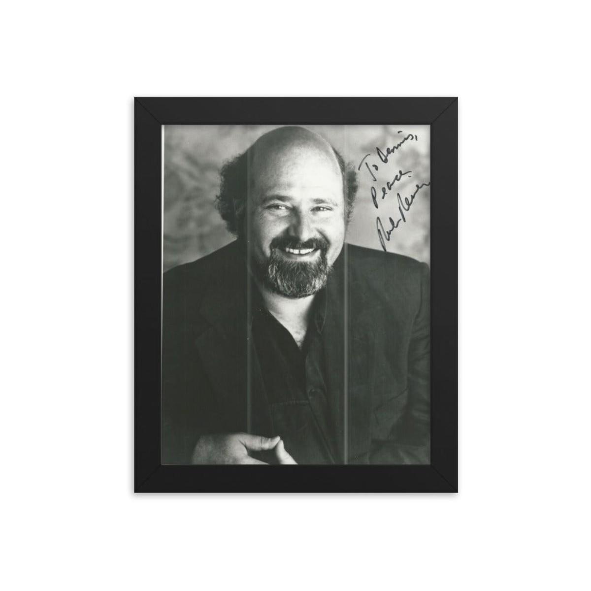 Rob Reiner signed photo framed reprint. REPRINT | EstateSales.org