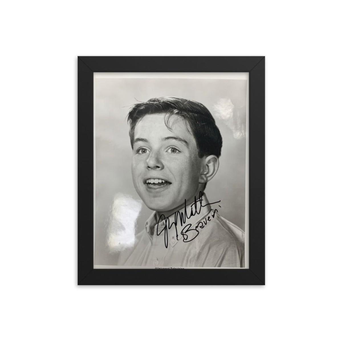 Jerry Mathers Leave It To Beaver signed REPRINT | EstateSales.org