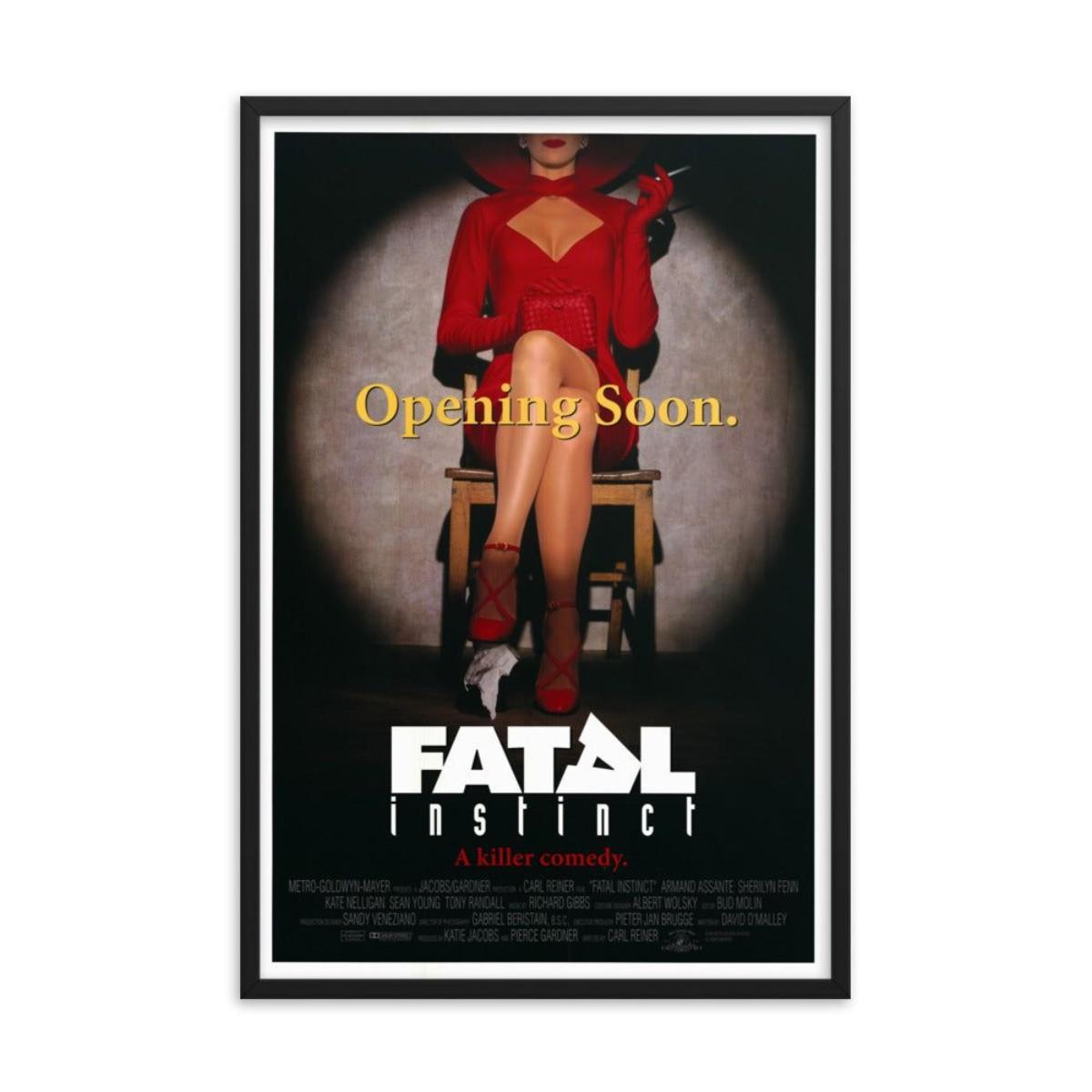 Fatal Instinct 1993 REPRINT movie poster REPRINT | EstateSales.org