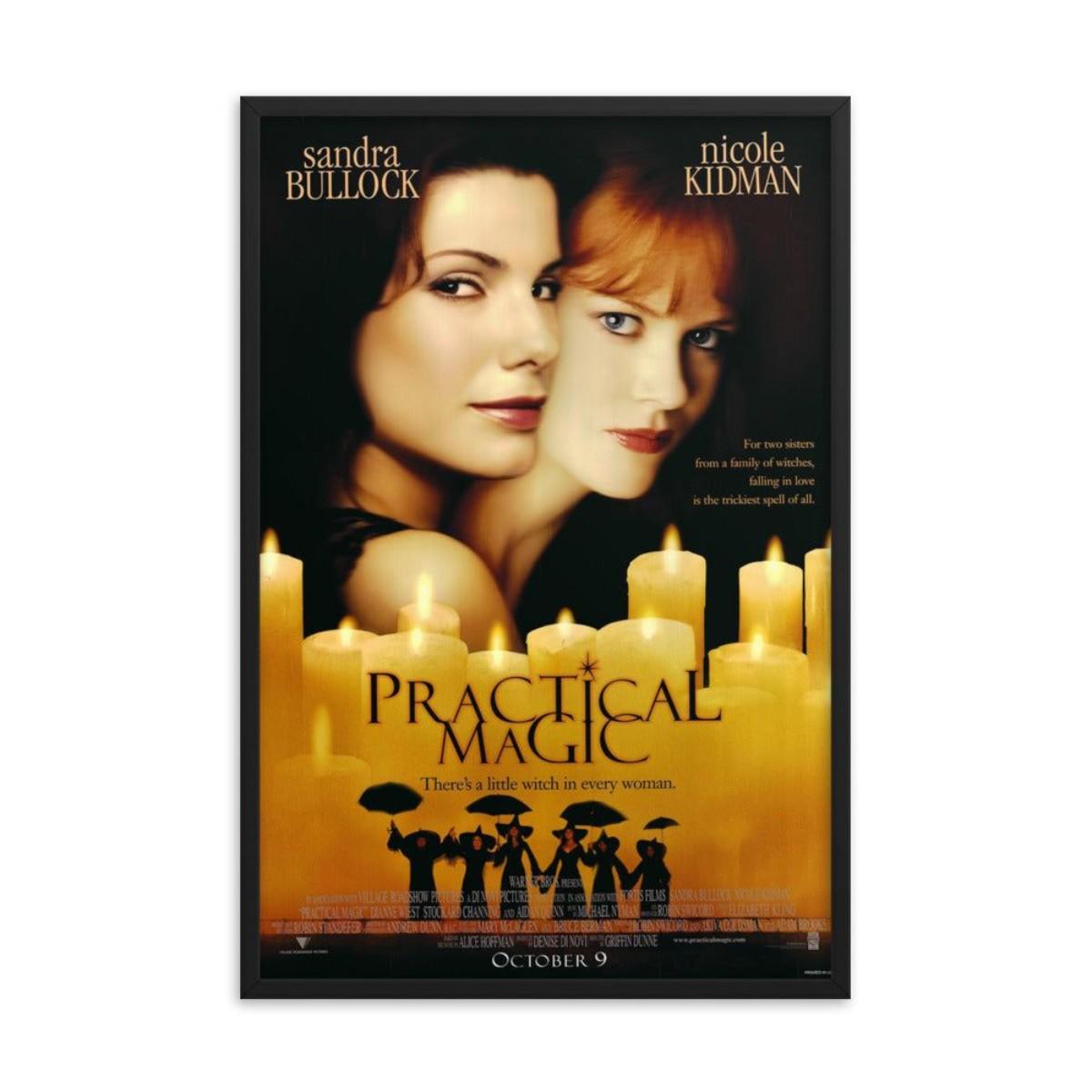 Practical Magic 1998 REPRINT movie poster REPRINT | EstateSales.org