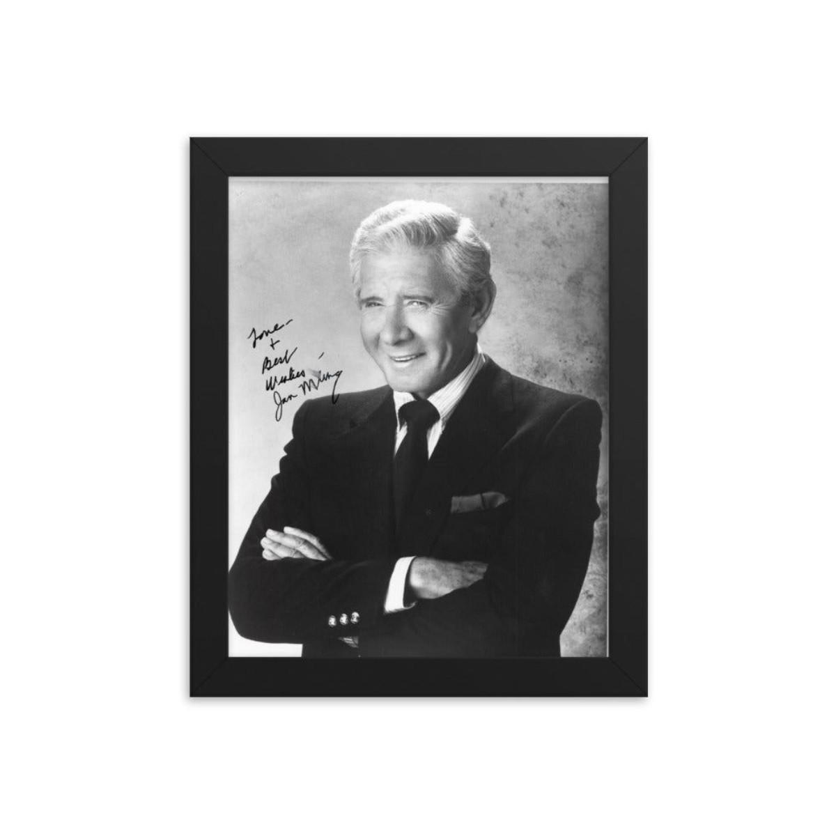 Stand up comedian Jan Murray signed photo REPRINT | EstateSales.org