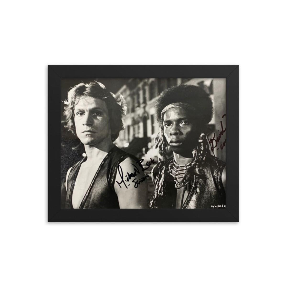 The Warriors cast signed photo framed reprint | EstateSales.org