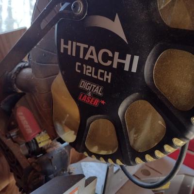 Hitachi Digital Laser C12LCH Electric Miter Saw | EstateSales.org