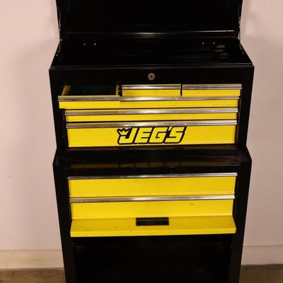 Jegs 2 Tier Tool Chest | EstateSales.org